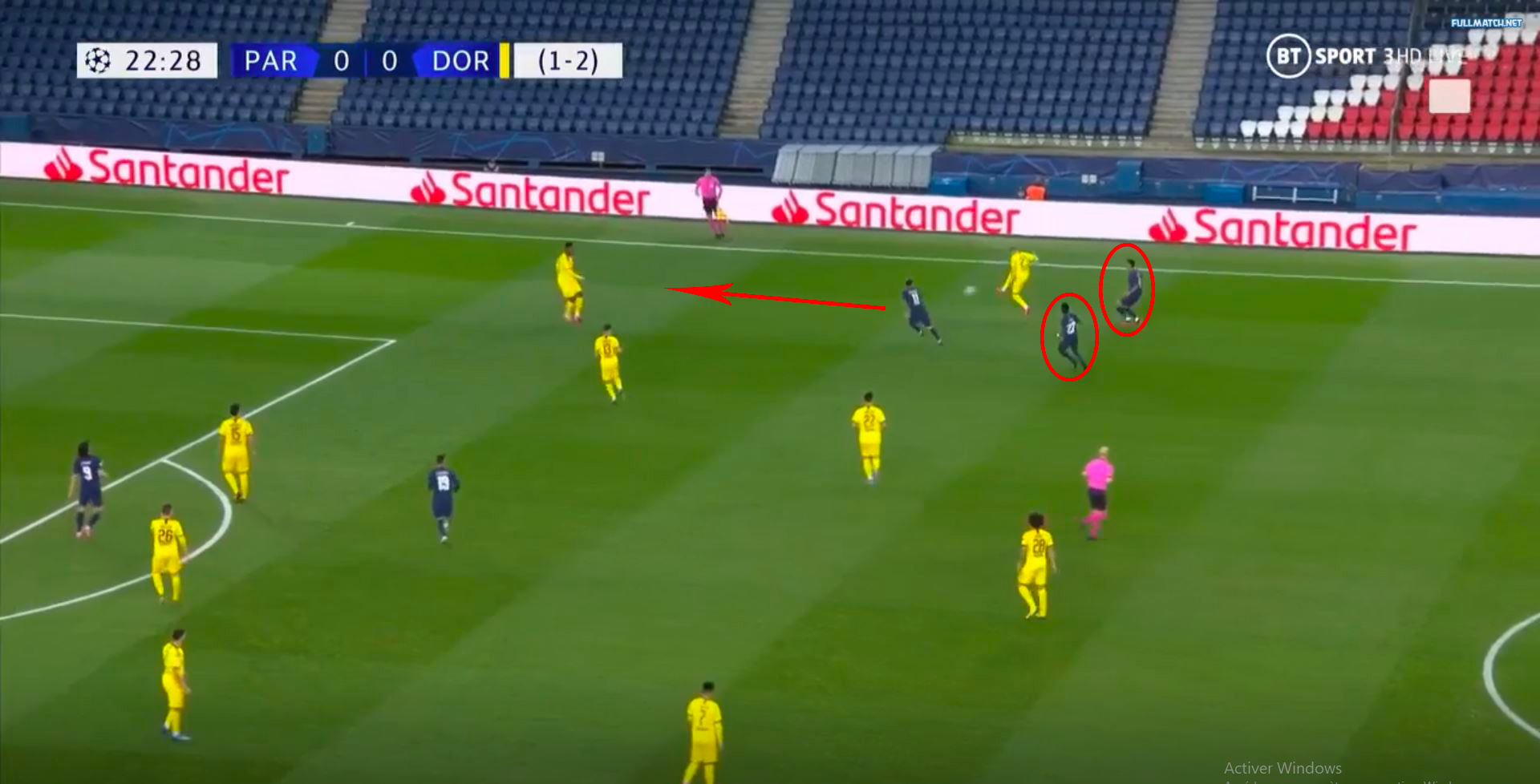 Le pressing et le contre-pressing, les armes fatales du PSG