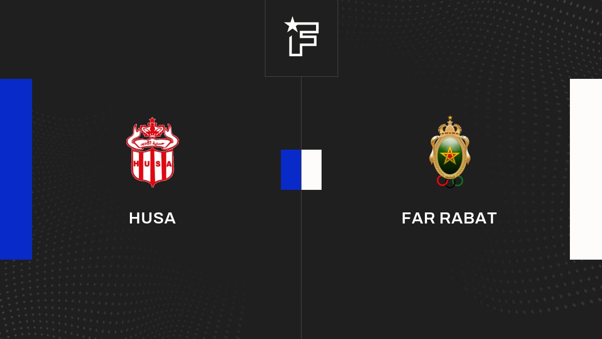 Résultat HUSA - FAR Rabat (0-3) la 30e journée de Botola Pro (Maroc ...