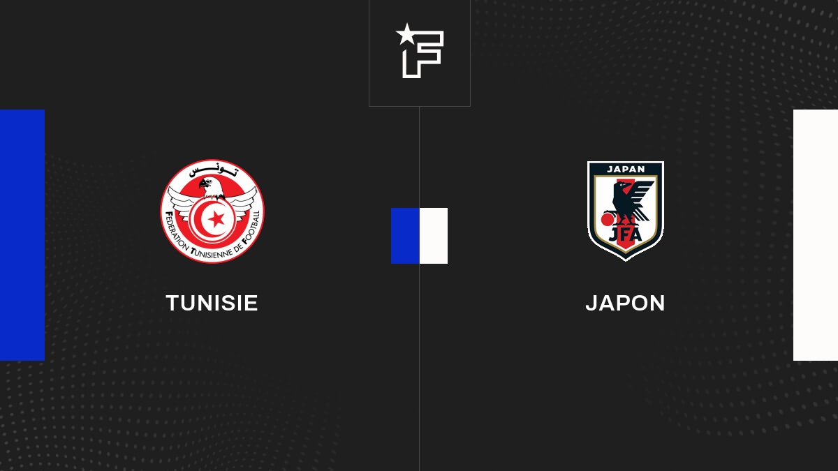 Live Tunisie - Japon la 2e journée de Coupe du Monde 2026 Canada/Mexico ...