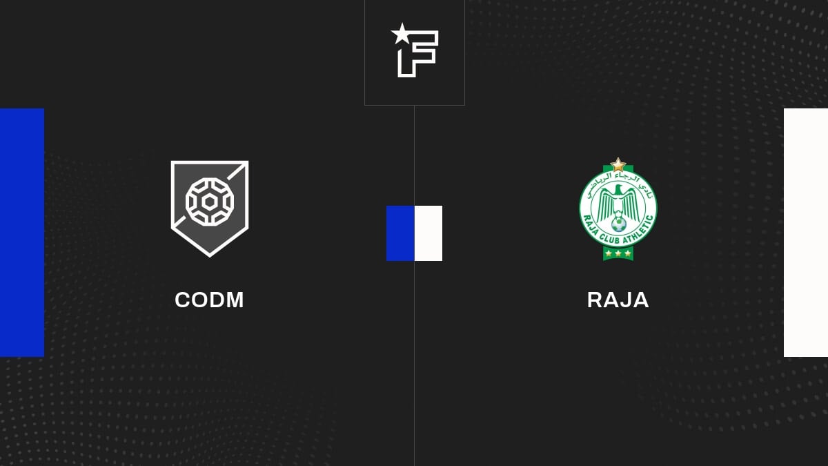 Résultat CODM - Raja (1-2) la 24e journée de Botola Pro (Maroc) 2024/ ...
