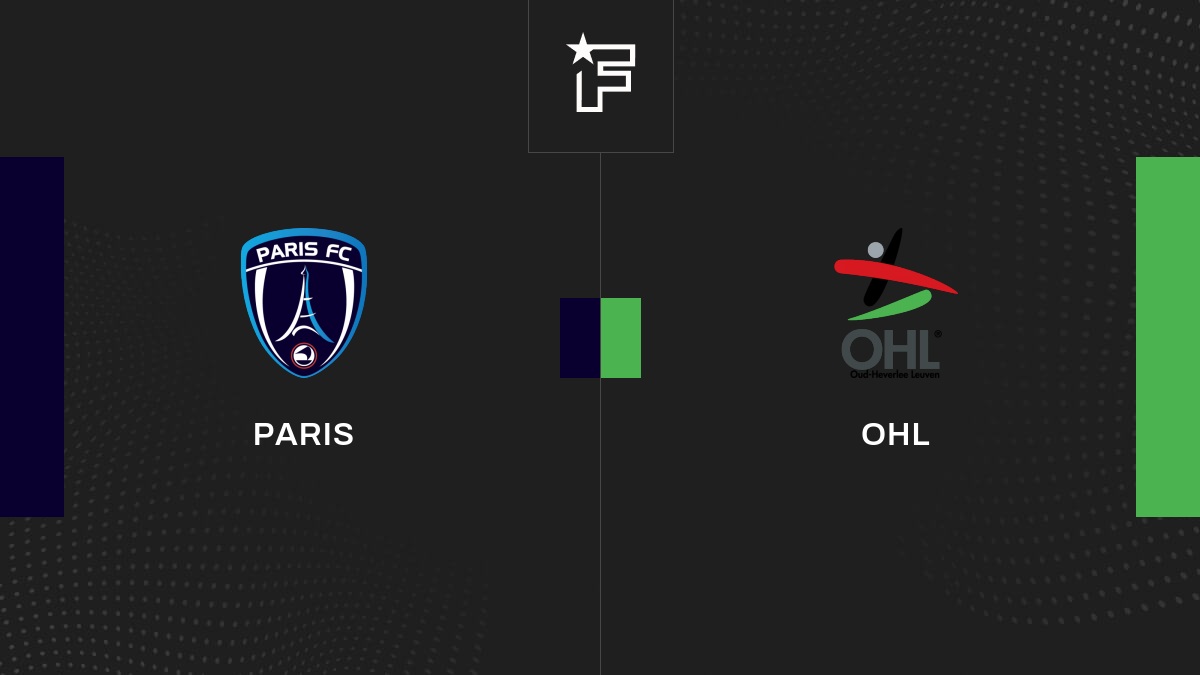 Résultat Paris FC (féminin) - Louvain (féminin) (2-2) la 1re journée de ...