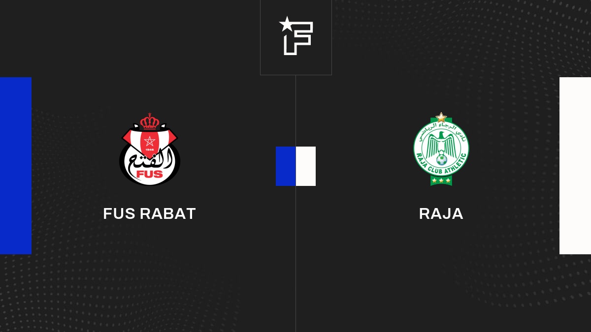 Résultat FUS Rabat - Raja (0-2) la 1re journée de Botola Pro (Maroc ...