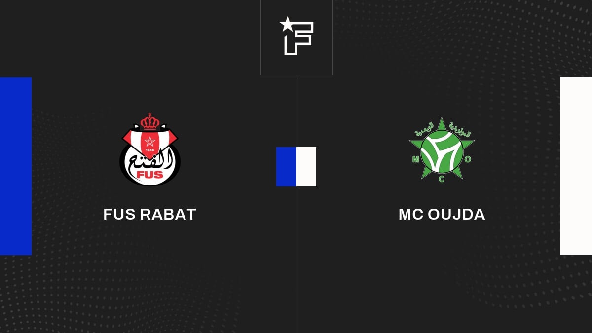 Résultat FUS Rabat - MC Oujda (0-0) la 29e journée de Botola Pro (Maroc ...