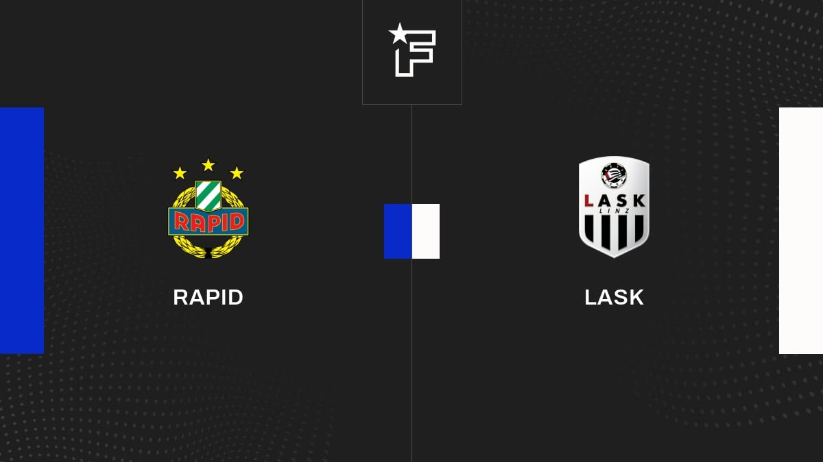 Résultat Rapid - LASK (3-0) Conference League Play-offs - Final de ...