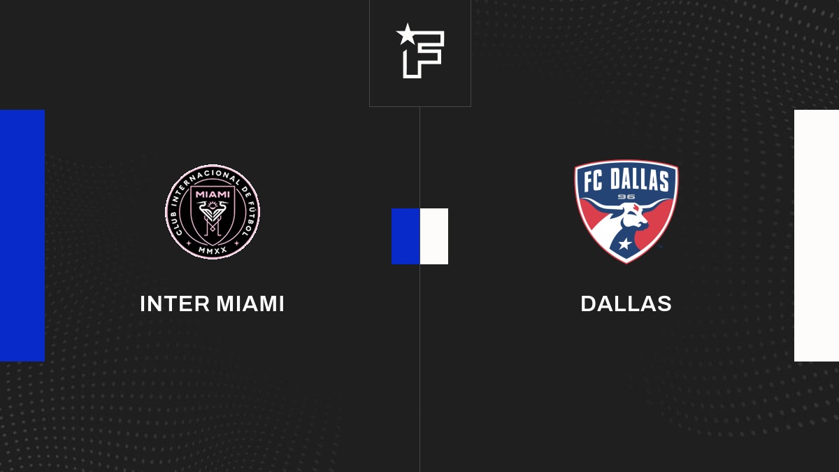 Résultat Inter Miami - Dallas (3-4) Saison régulière de Major League ...