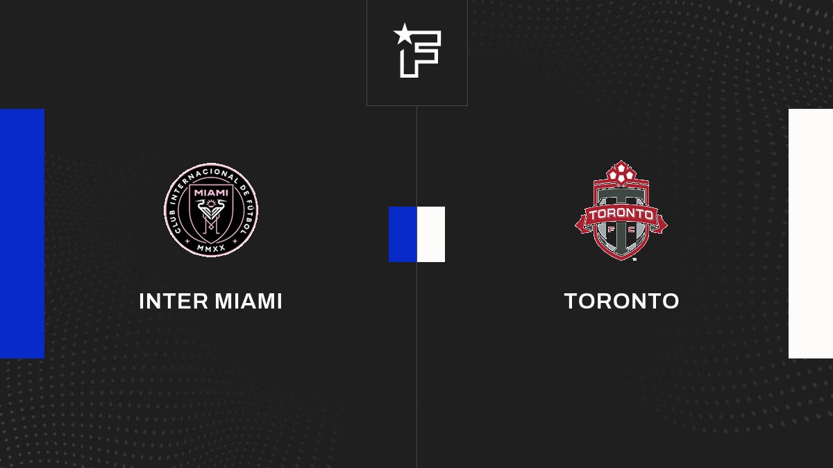 Résultat Inter Miami - Toronto (1-1) Saison régulière de Major League ...