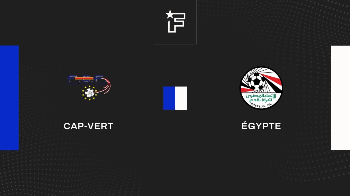 Résultat Cap-Vert - Égypte (1-1) la 5e journée de Éliminatoires Coupe d ...