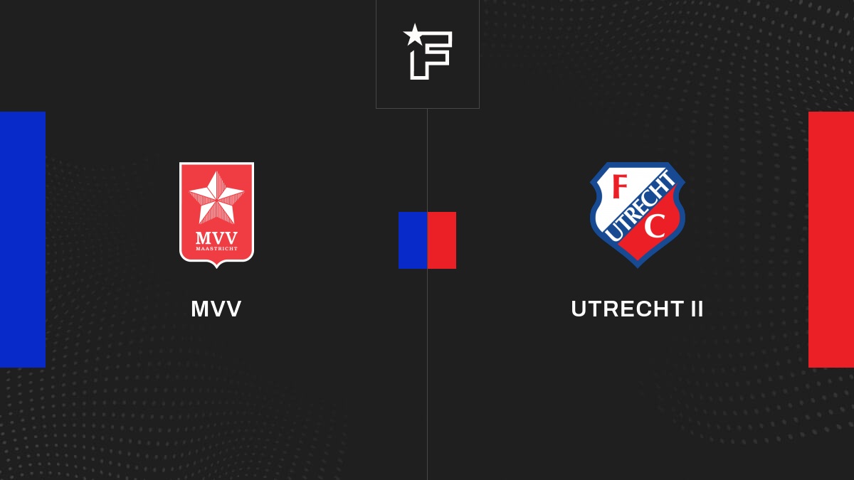 Live MVV - Utrecht II la 24e journée de Eerste Divisie (Pays-Bas) 2025/ ...