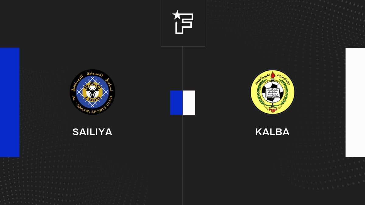 Résultat Sailiya - Kalba (2-4) Club Friendlies 4 de Amicaux Club 2025 29/07