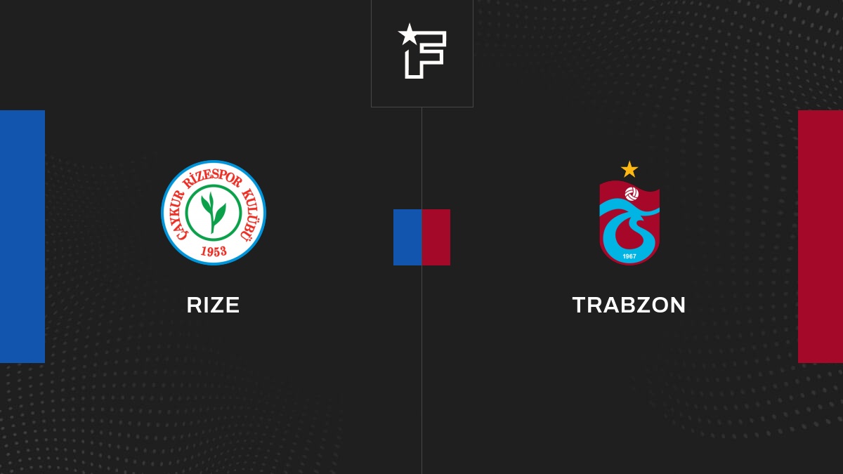 Résultat Rize - Trabzon (1-0) la 22e journée de Süper Lig 2023/2024 25/01