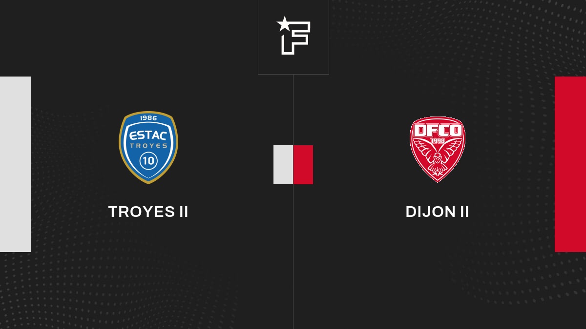 Résultat Troyes II - Dijon II (2-0) la 19e journée de National 3 2024/ ...