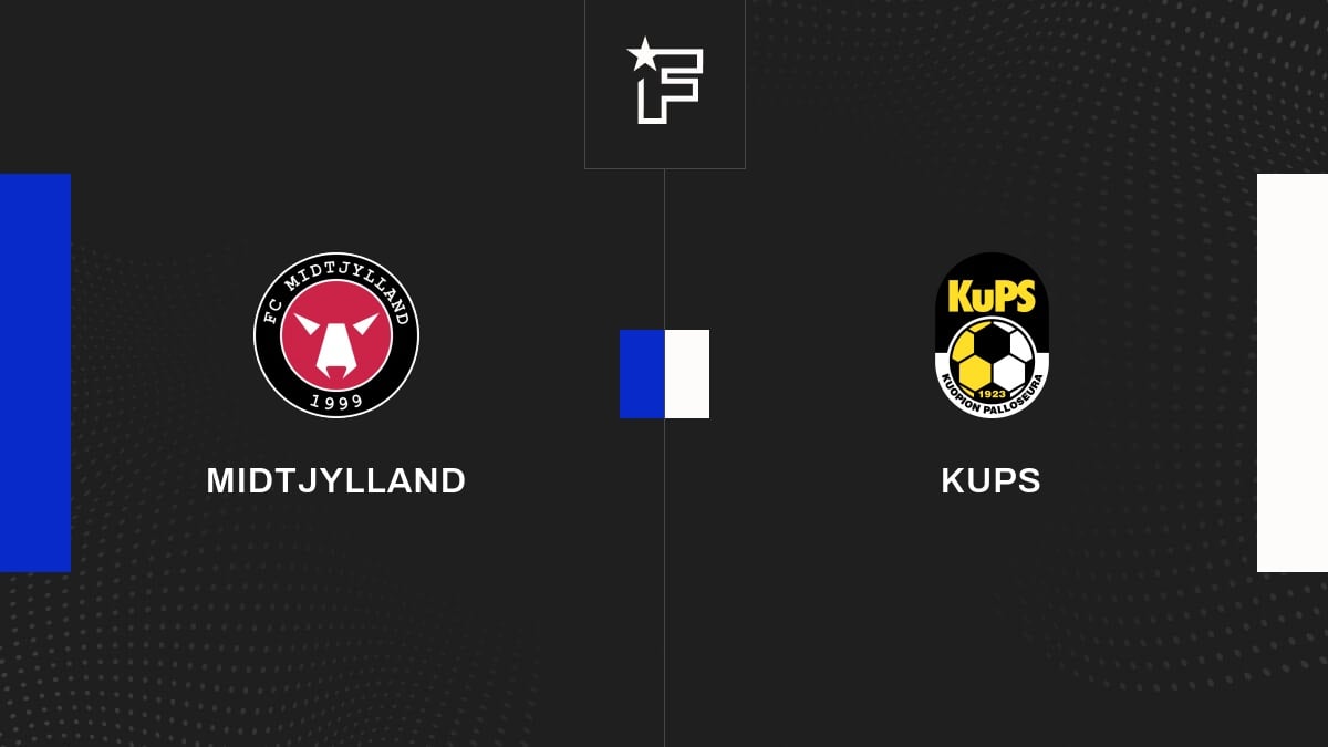 Résultat Midtjylland - KuPS (4-0) Barrages de UEFA Europa League 2025/ ...
