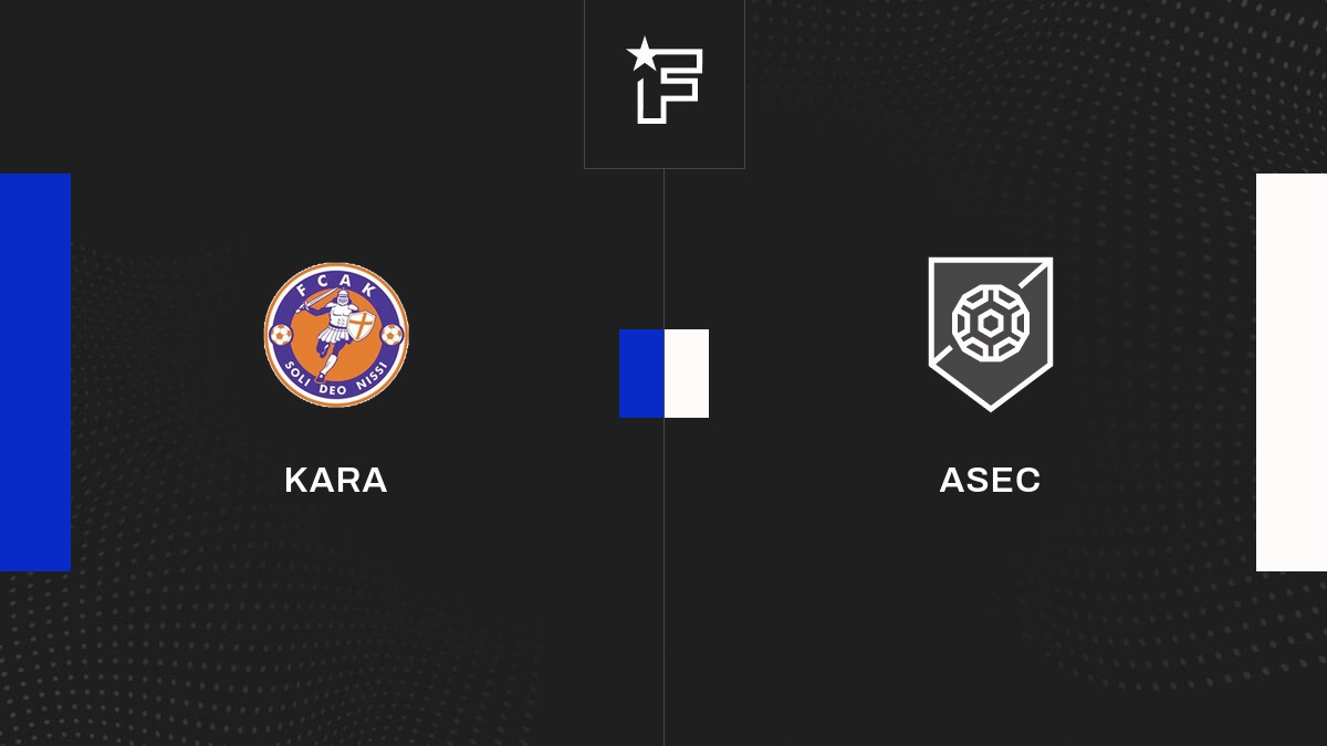 Résultat Kara - ASEC (2-1) 2e Tour préliminaire de Coupe de la Confédération CAF 2024/2025 15/09