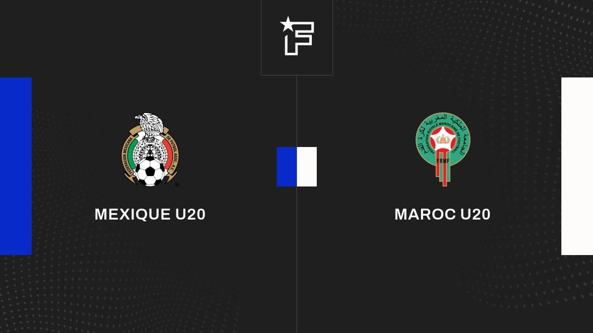 Résultat Mexique U20 - Maroc U20 (1-0) la 3e journée de Coupe du Monde U-20 2025 Chile 04/10