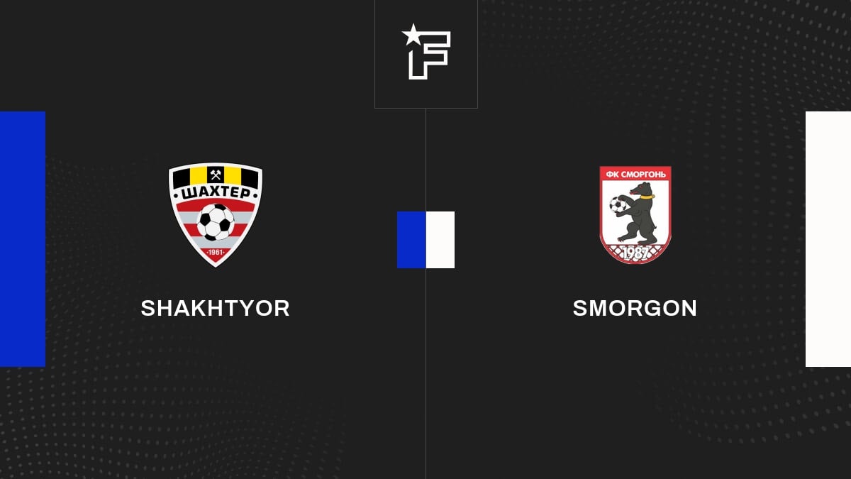Live Shakhtyor - Smorgon la 24e journée de Premier League (Bélarus ...