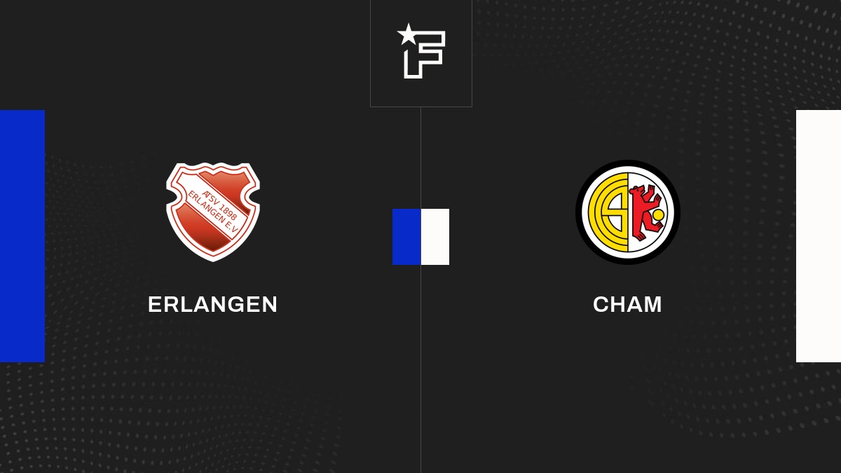 Live Erlangen - Cham la 17e journée de Oberliga 2023/2024 13/10