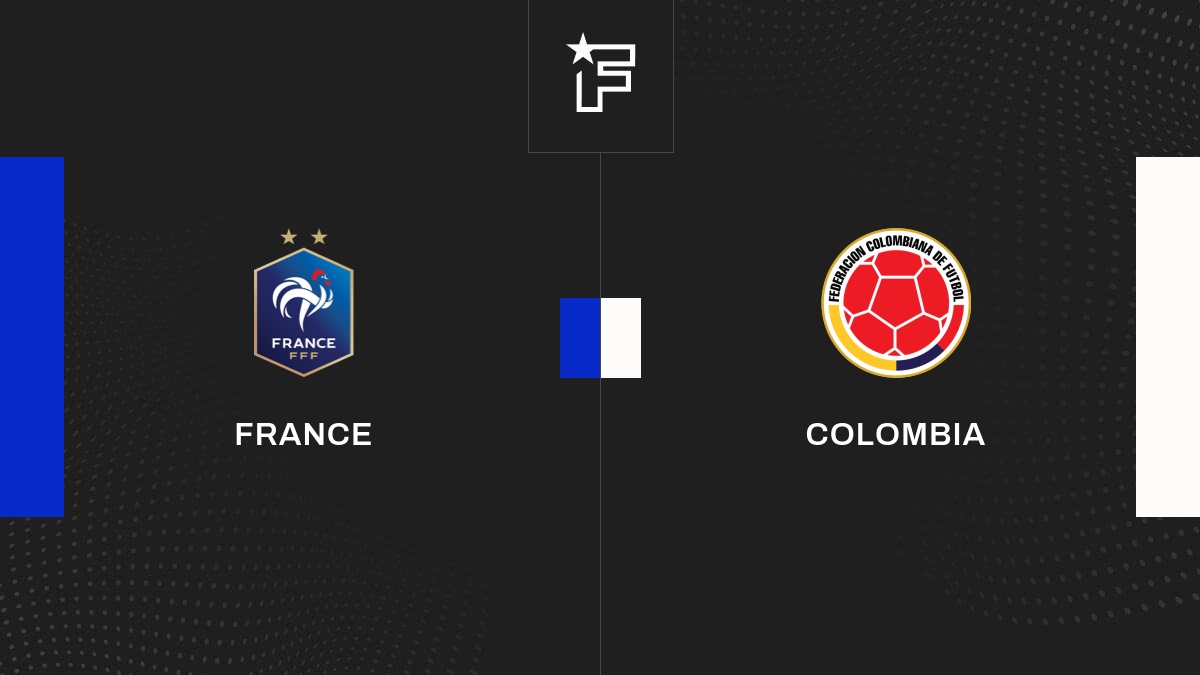 Résultat France (féminin) - Colombie (féminin) (3-2) la 1re journée de ...