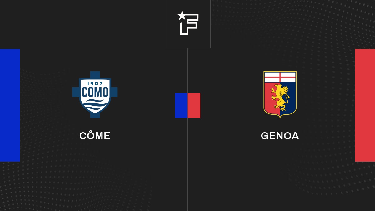 Résultat Côme - Genoa (1-1) la 3e journée de Serie A 2025/2026 15/09