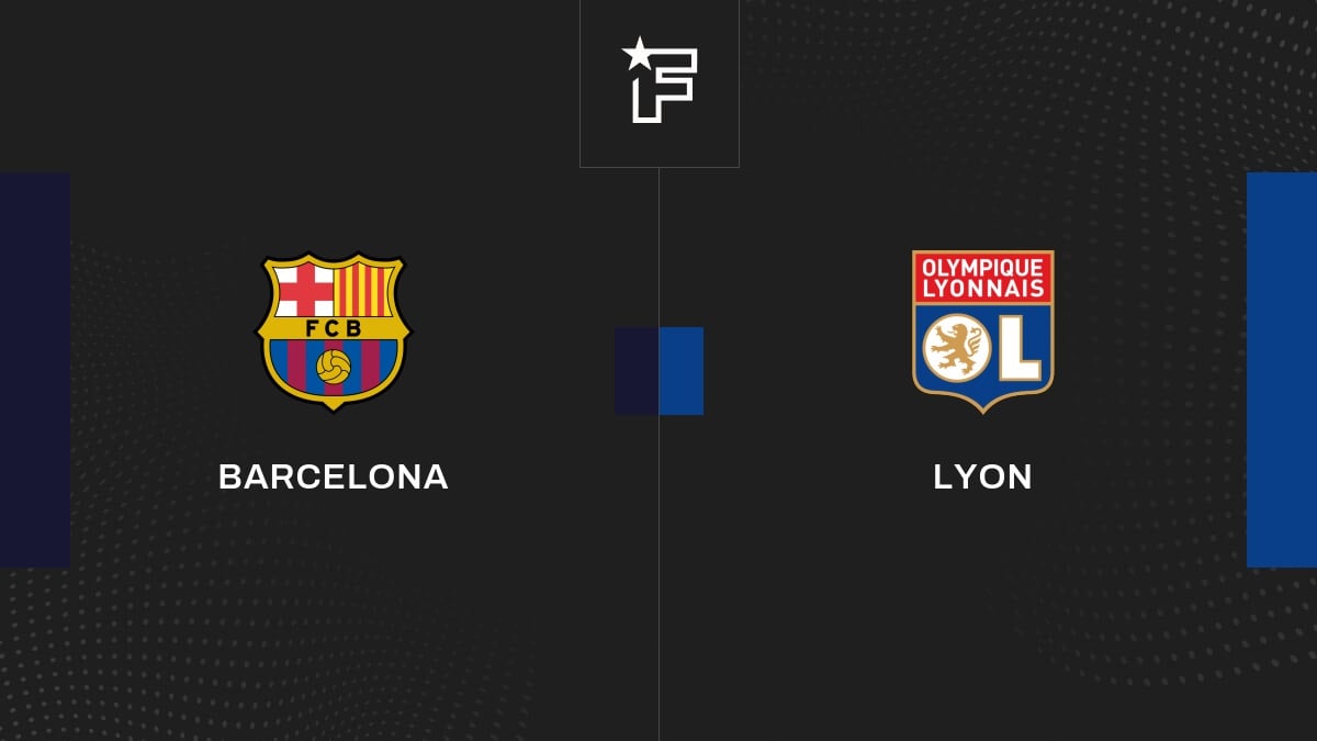 Live Barcelona (féminin) - Lyon (féminin) Finale de Coupe féminine UEFA ...