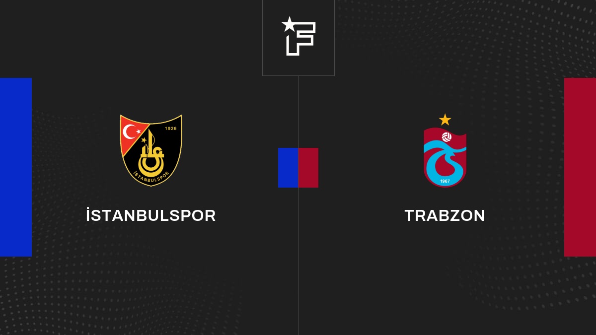 Résultat İstanbulspor - Trabzon (1-6) Groupe A de Coupe de Turquie 2025 ...
