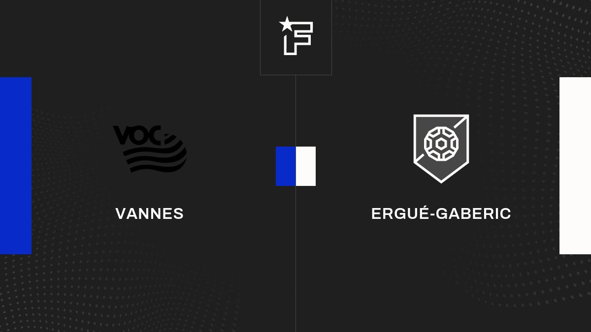 Live Vannes - Ergué-Gaberic la 17e journée de National 3 2023/2024 24/02