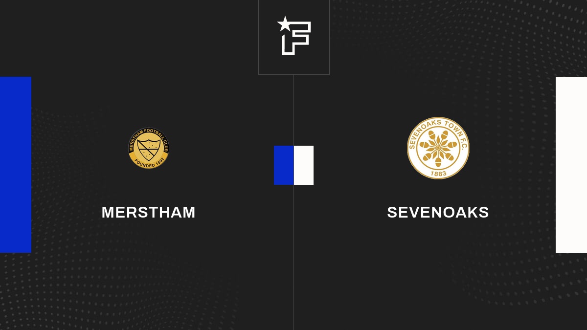 Résultat Merstham - Sevenoaks (1-1) Tour préliminaire de The Emirates ...