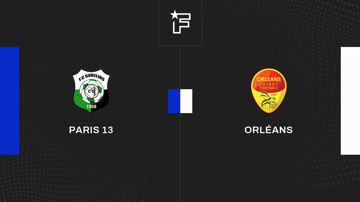 Résultat Paris 13 - Orléans (0-1) la 30e journée de National 2024/2025 ...