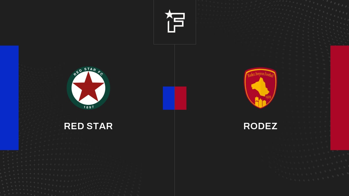 Résultat Red Star - Rodez (1-1) la 28e journée de Ligue 2 BKT 2024/2025 ...