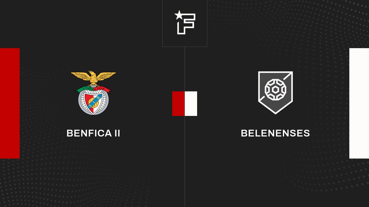 Live Benfica II - Belenenses la 16e journée de Liga Portugal 2 SABSEG 2023/2024 07/01