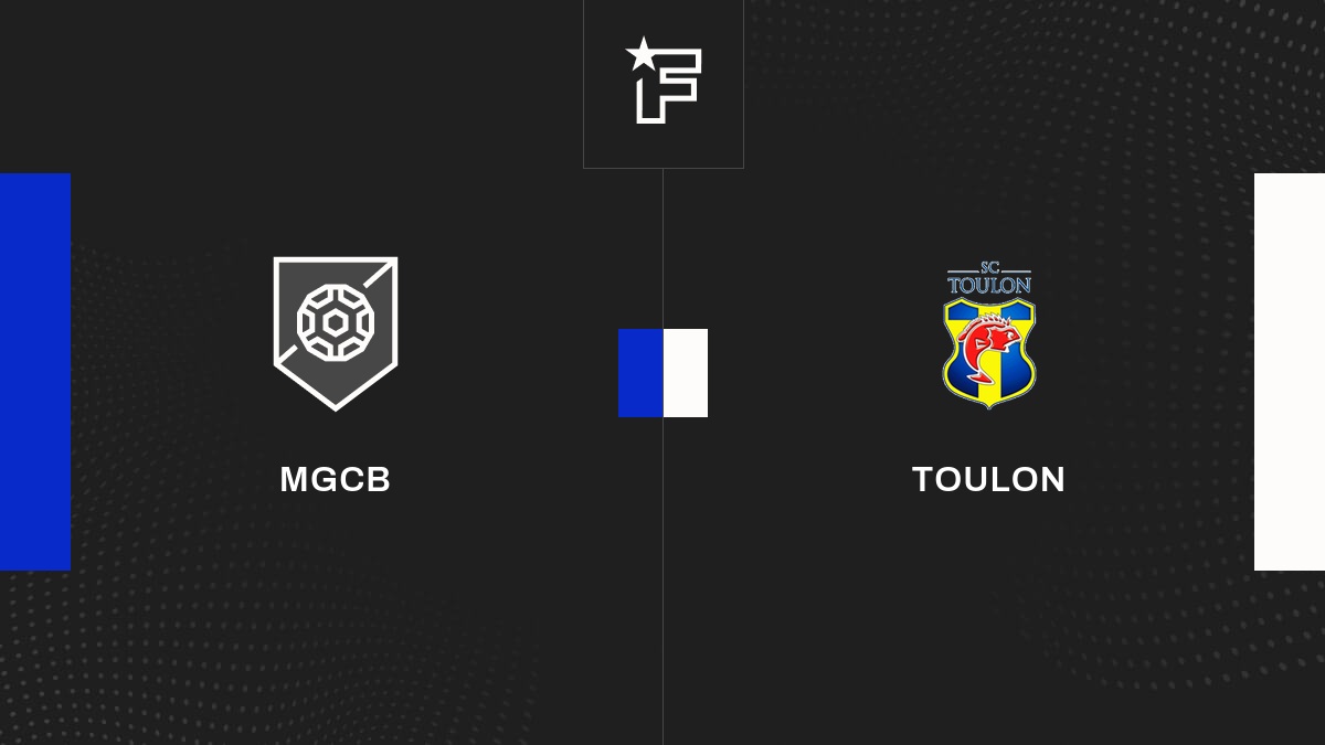 Résultat MGCB - Toulon (0-1) la 18e journée de National 2 2024/2025 08/02