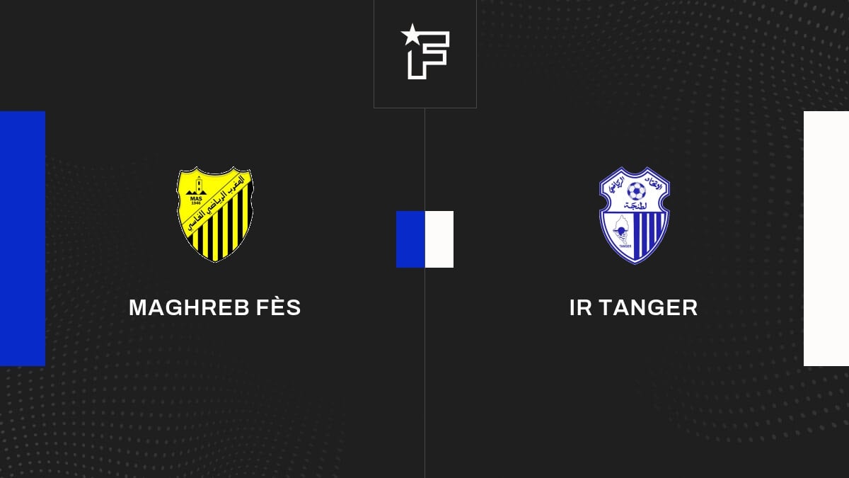 Résultat Maghreb Fès - IR Tanger (0-1) la 21e journée de Botola Pro ...