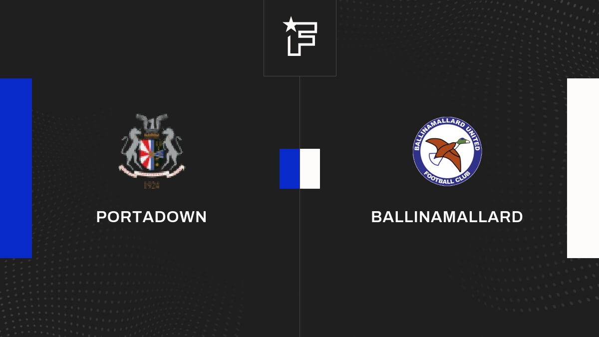 Résultat Portadown - Ballinamallard (1-1) Club Friendlies 3 de Amicaux ...