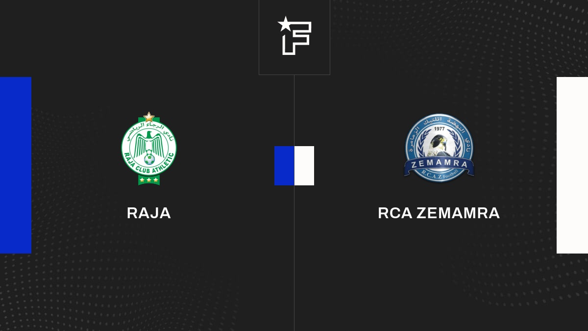 Résultat Raja - RCA Zemamra (3-0) la 10e journée de Botola Pro (Maroc ...