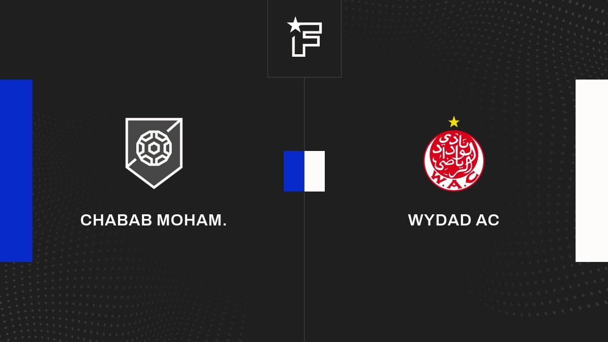 Résultat Chabab Moham. - Wydad AC (1-5) la 21e journée de Botola Pro ...