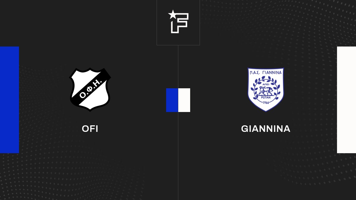 Live OFI - Giannina la 11e journée de Super League (Grèce) 2023/2024 11/11