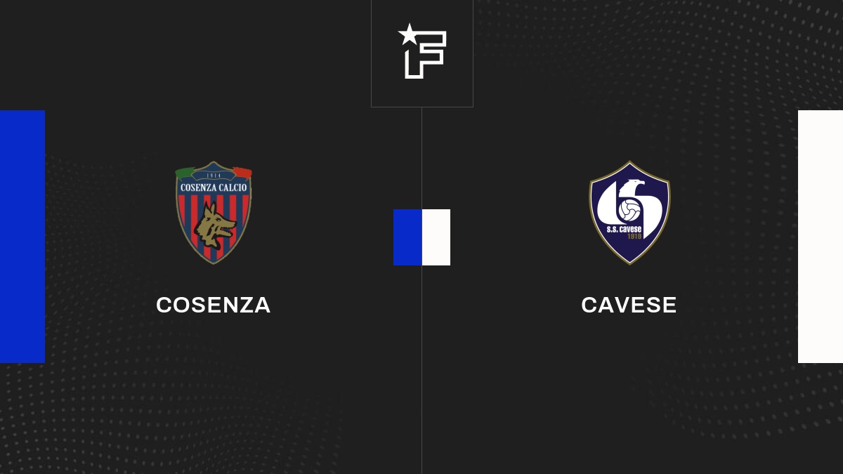 Résultat Cosenza - Cavese (2-1) la 19e journée de Serie C 2025/2026 19/12