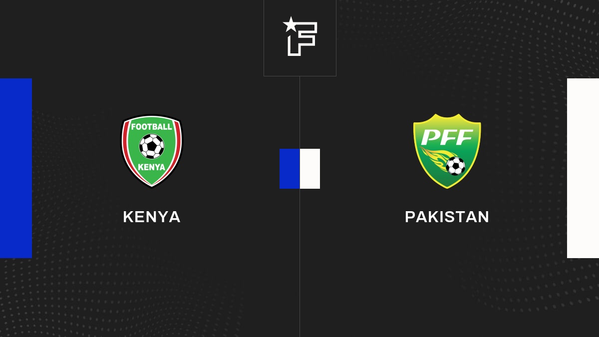 Résultat Kenya - Pakistan (1-0) Friendlies 1 de Matchs Amicaux 2023 14/06