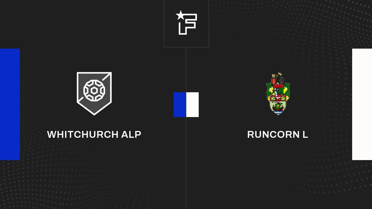 Résultat Whitchurch Alp - Runcorn L (0-3) Tour préliminaire de The ...