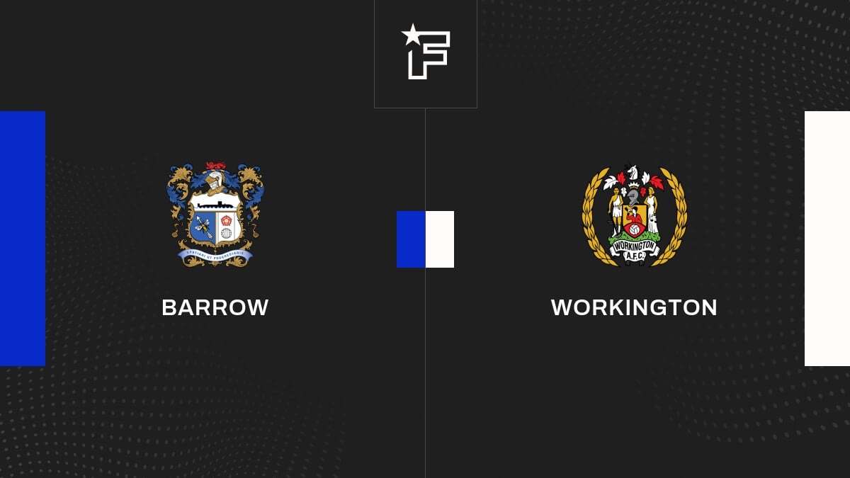 Live Barrow - Workington Club Friendlies 3 de Amicaux Club 2026 11/07