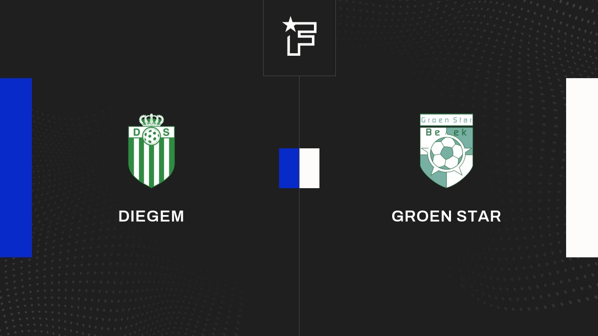 Résultat Diegem - Groen Star (3-0) 3ème tour de Coupe de Belgique 2023/ ...