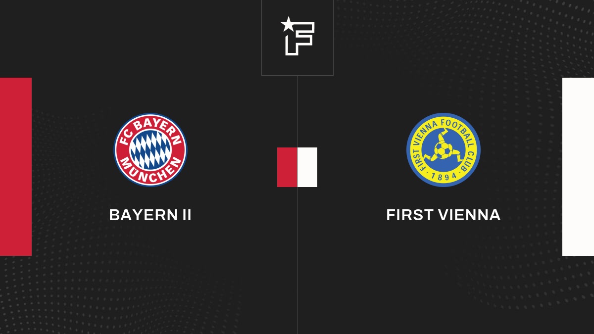 Résultat Bayern II - First Vienna (2-1) Club Friendlies 3 de Amicaux ...