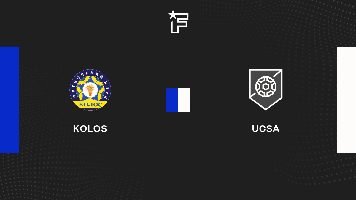 Résultat Kolos - UCSA (1-0) Club Friendlies 3 de Amicaux Club 2024 30/06