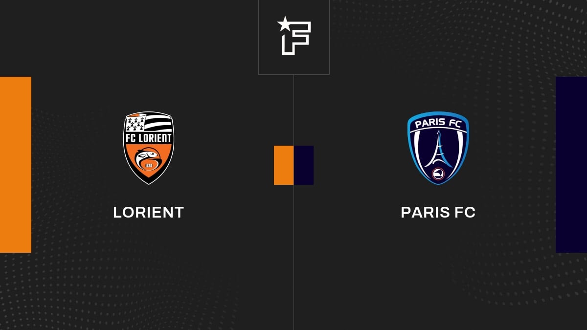 Résultat Lorient - Paris FC (2-0) la 16e journée de Ligue 2 BKT 2024/ ...