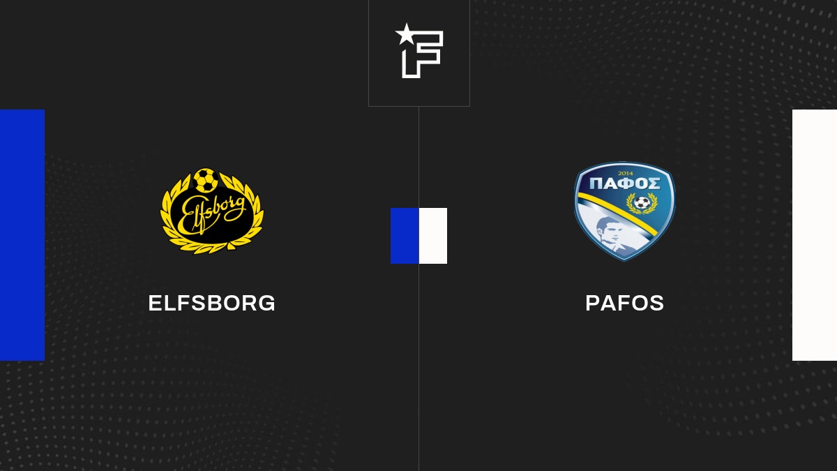 Résultat Elfsborg - Pafos (3-0) 1er tour de qualification de UEFA Europa League 2024/2025 11/07