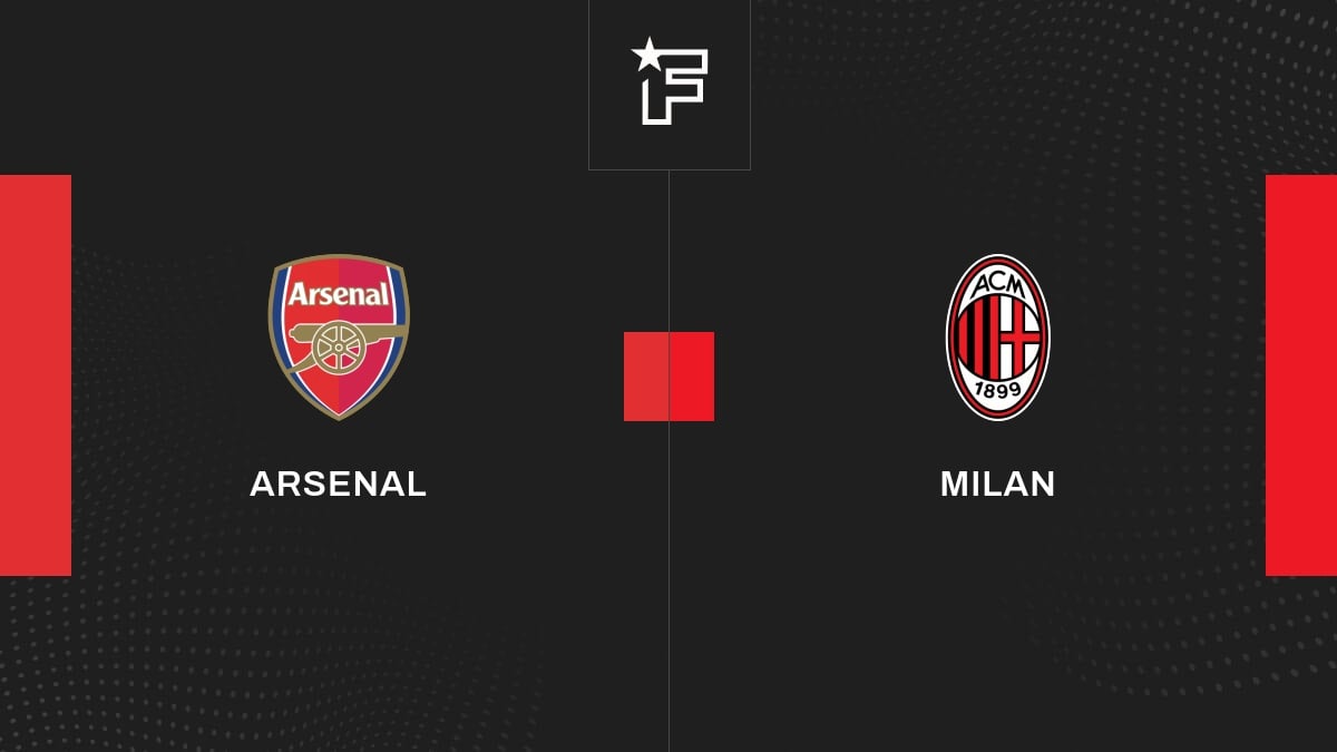 Résultat Arsenal - Milan (1-0) Club Friendlies 1 de Amicaux Club 2025 23/07