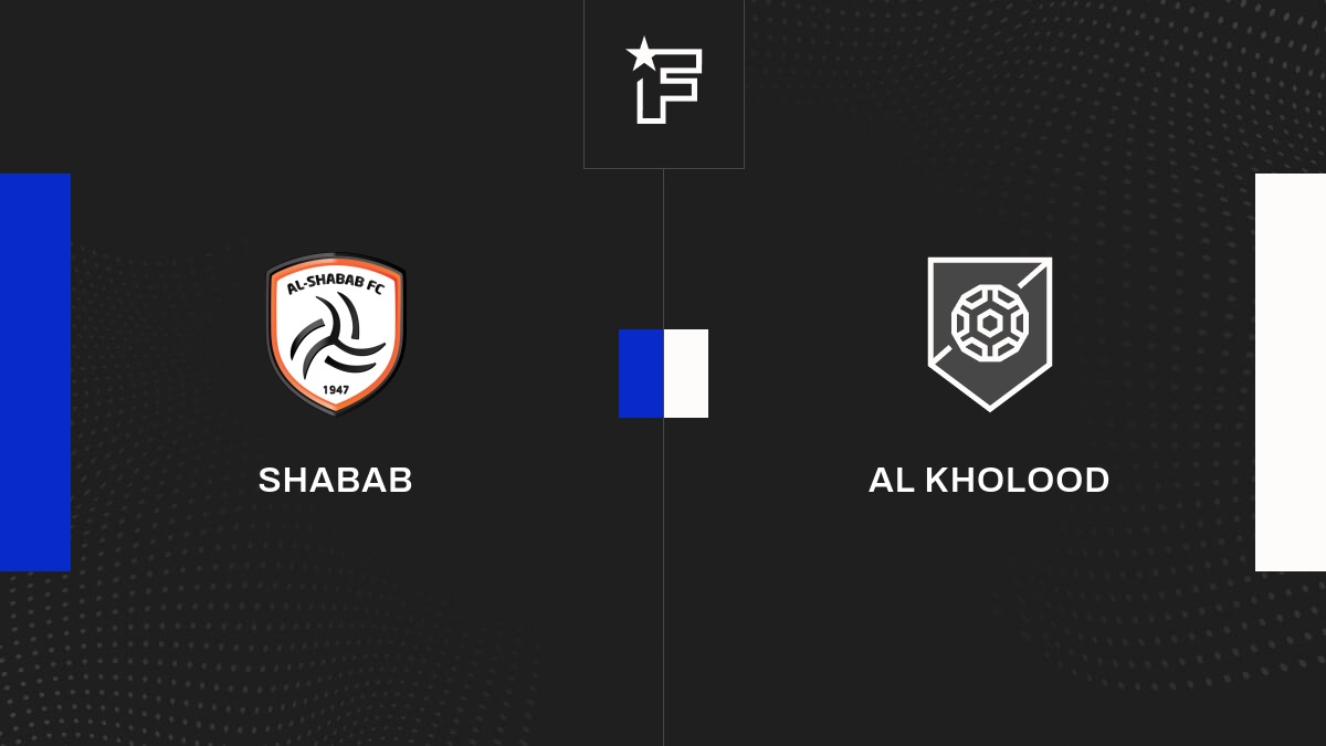 Résultat Shabab - Al Kholood (1-2) la 4e journée de Saudi Pro League ...