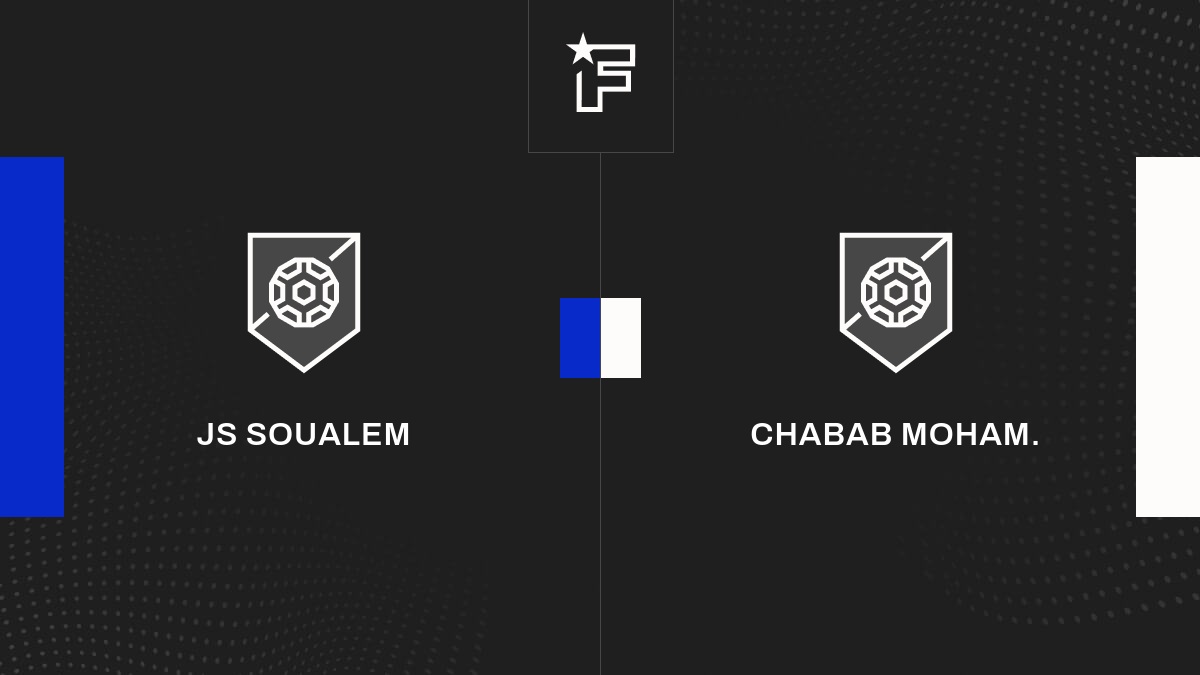 Résultat JS Soualem - Chabab Moham. (1-3) la 26e journée de Botola Pro ...