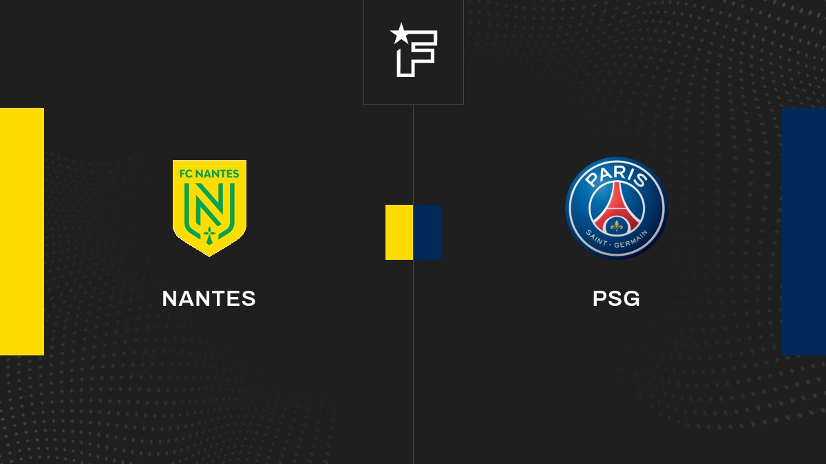 Résultat Nantes - PSG (0-1) la 1re journée de Ligue 1 McDonald's 2025/ ...