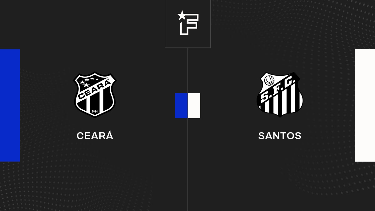 Résultat Ceará - Santos (3-0) la 27e journée de Série A (Brésil) 2025 06/10