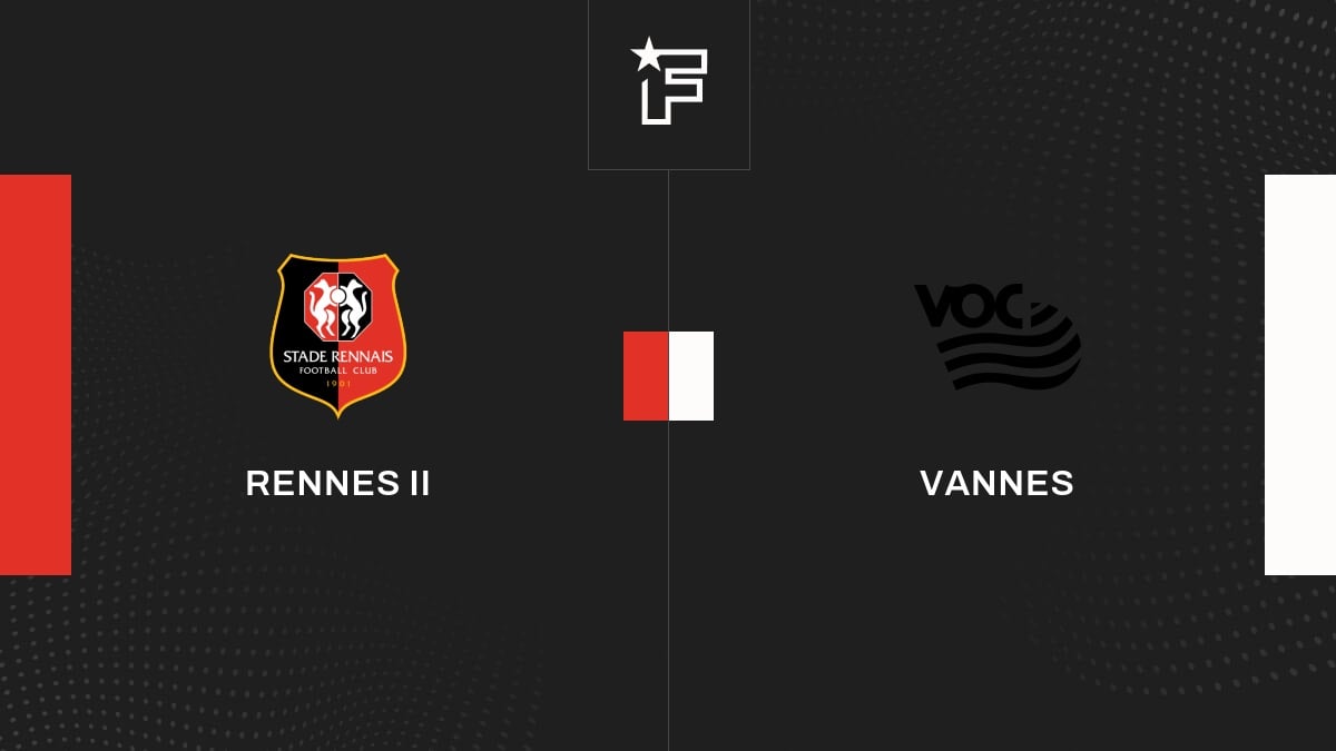 Live Rennes II - Vannes la 26e journée de National 3 2023/2024 18/05